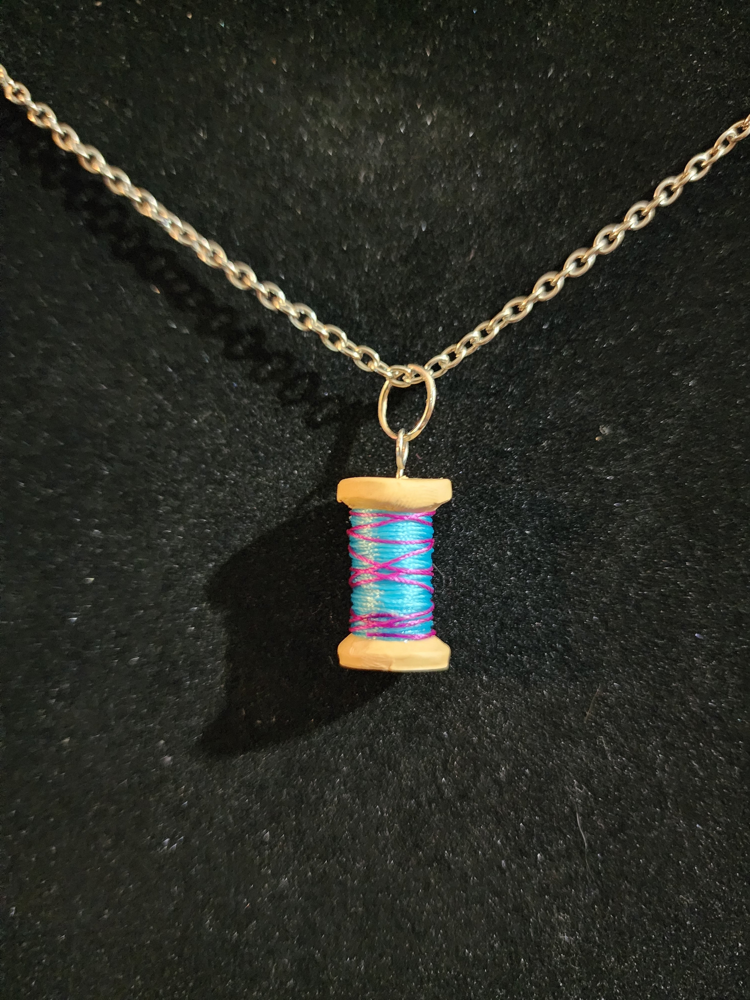 Thread Spool Necklace - Peru – Dead Oak Crafts LLC